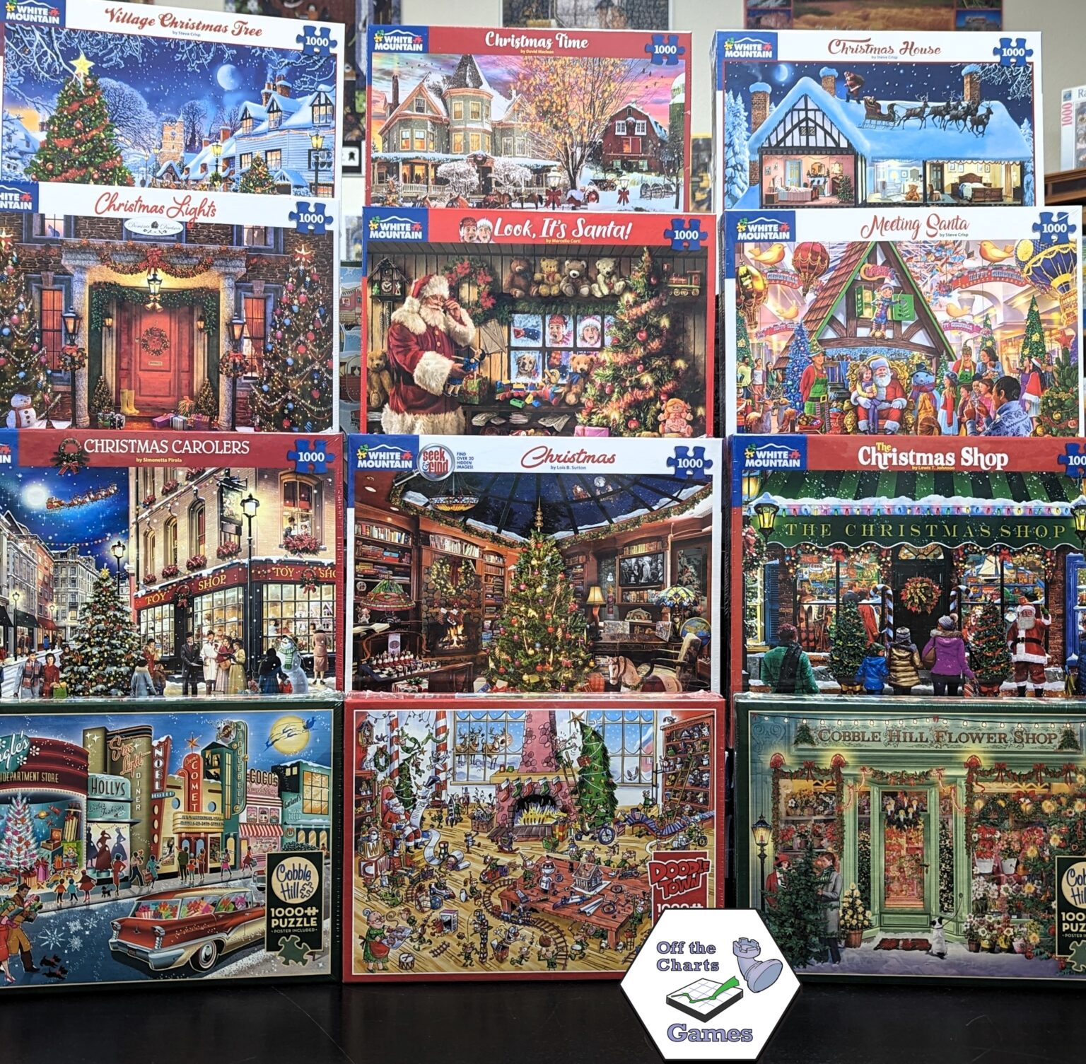 2023 Christmas Jigsaw Puzzles – Off The Charts Games